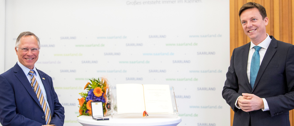 Thomas Bruch ☀ Saarländischer Verdienstorden ⇒ Auszeichnung für Thomas ...